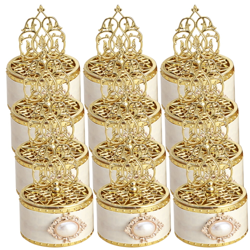 12 Pcs Clear Chest Pagoda Candy Box Lightweight Candy Boxes 8.50X5.80X5 ...