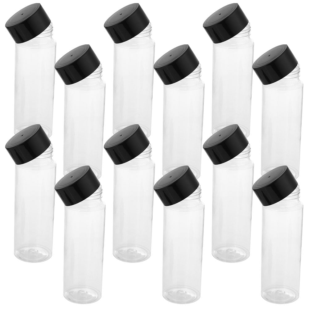12 Pcs Condiment Bottles Juice Can Dusting Storage Tank Drink ...