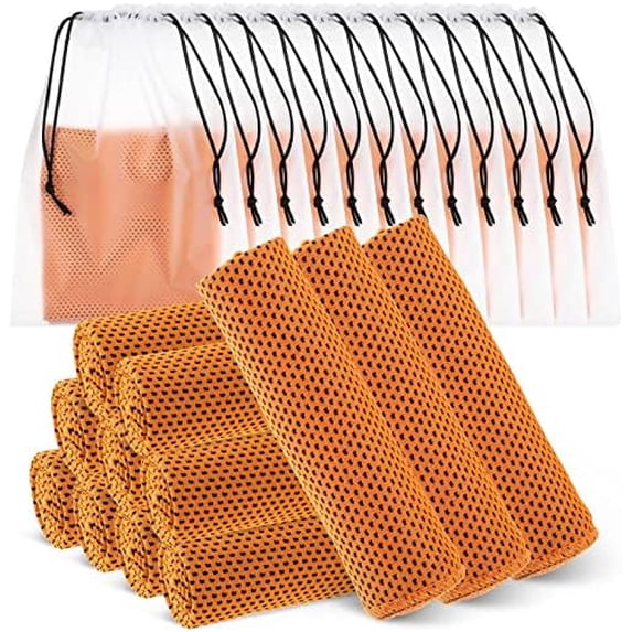 12 Pcs Cooling Towels for Face and Neck 12 x 40 Inch Workout Towels for ...
