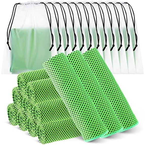 12 Pcs Cooling Towels for Face and Neck 12 x 40 Inch Workout Towels for ...
