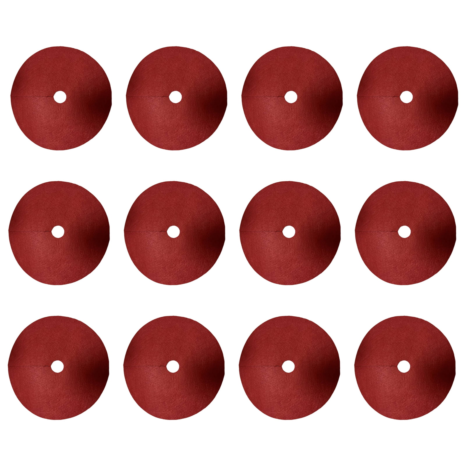 12 Pcs Degradable Tree Mulch Ring Round Anti Grass Protector Mat Non ...