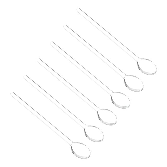 12 Pcs Dessert Spoon Juice Coffee Tea Spoon Stirring Spoon Yogurt Drink ...