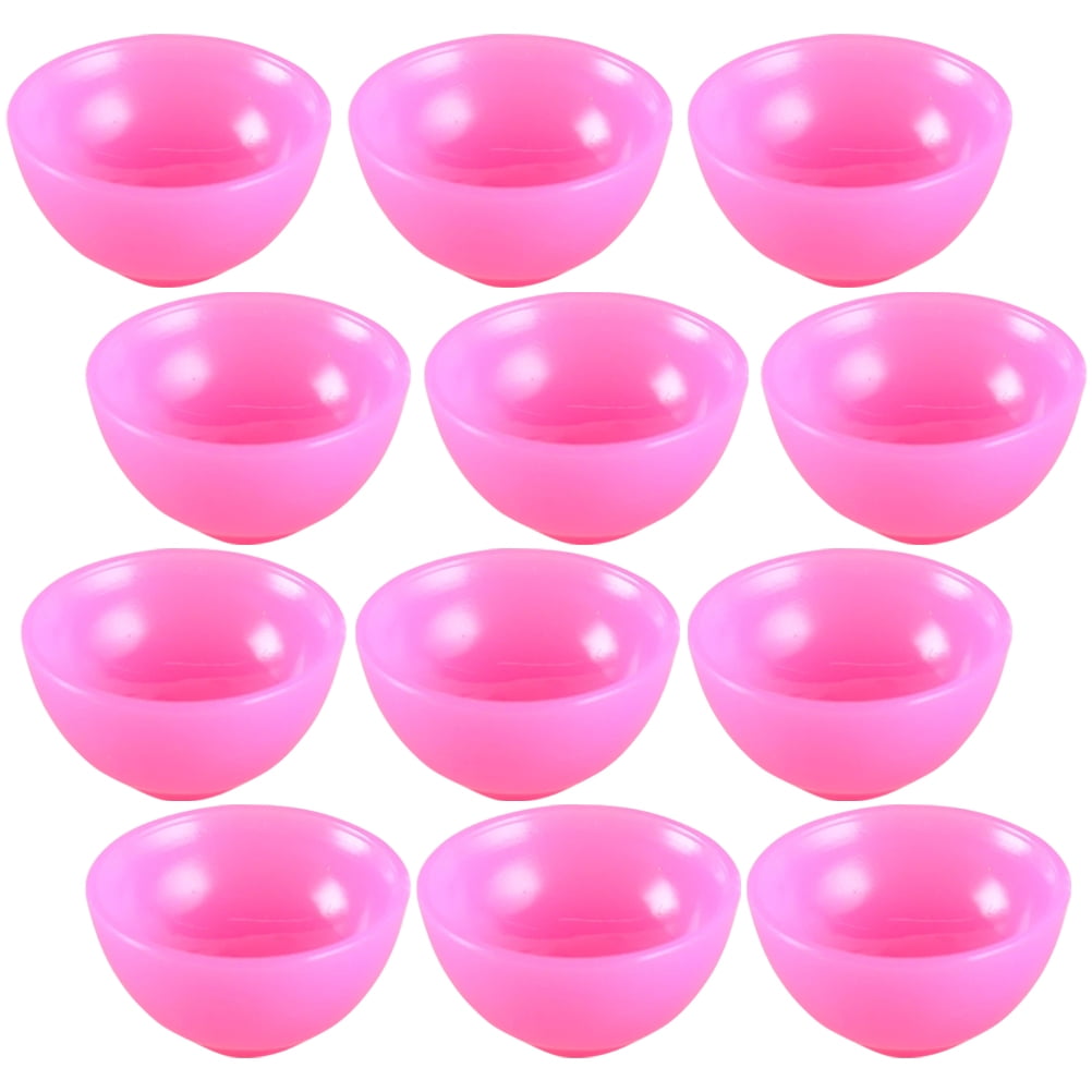 12 Pcs Dollhouse Bowl Tiny House Bowl Model Miniture Decoration ...