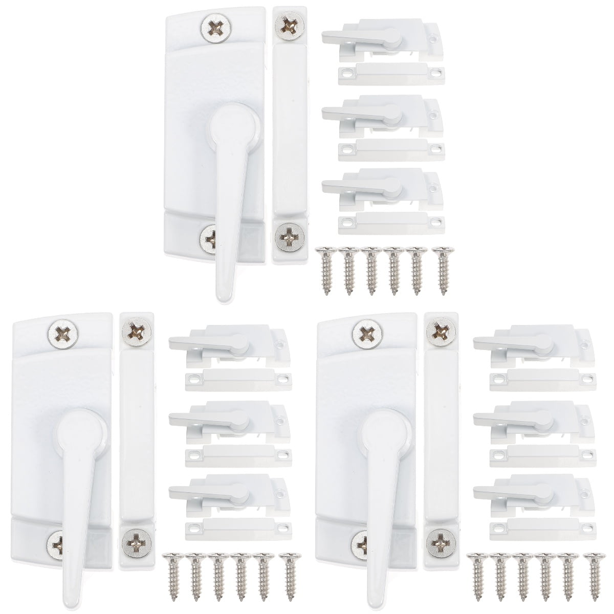 12 Pcs Double Hung Window Lock Window Sash Lock Replacement Window ...