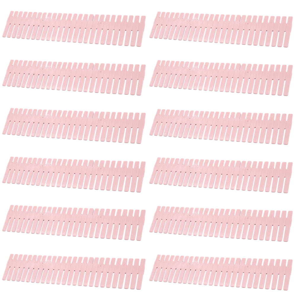 Raindrops 12Pcs Household Plastic Drawer Dividers With Adjustable ...