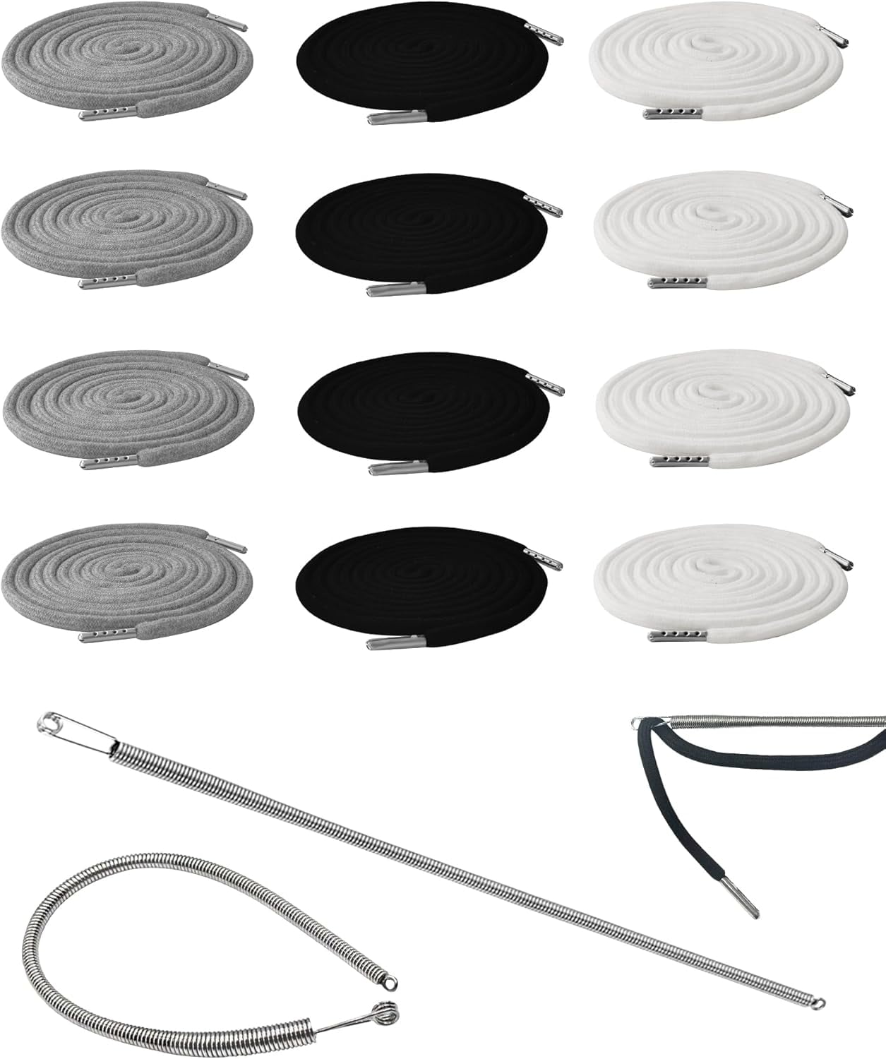 12 Pcs Drawstring Cord 66 Inches XL Replacement Drawstring with Easy ...