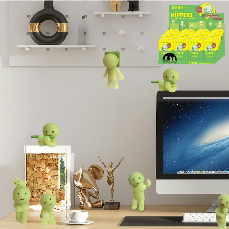 12 Pcs Dreams Smiski Blind Box - Smiski Hippers Series, Random Design ...