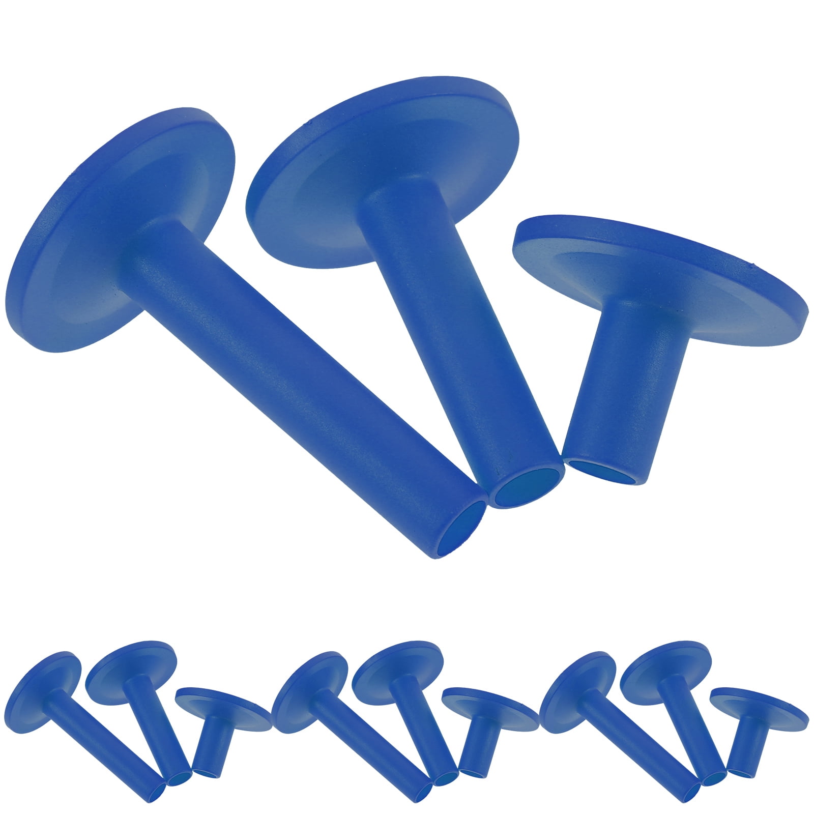 12 Pcs Drum Set Plastic Cymbal Sleeves Replacement Percussion Felt ...