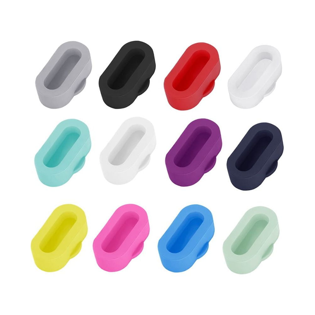 12 Pcs Dust Plug Silicone Charger Port Protector Anti-dust Plugs for ...