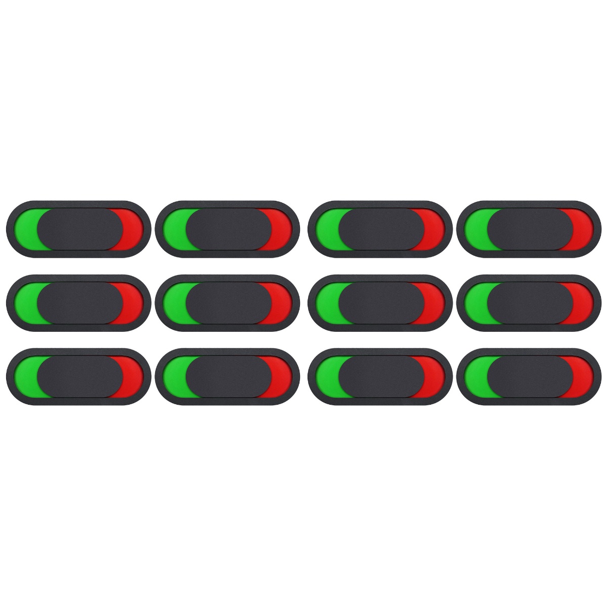 12 Pcs Emblems Slider Privacy Indicator Restroom Sign Signage Shop ...