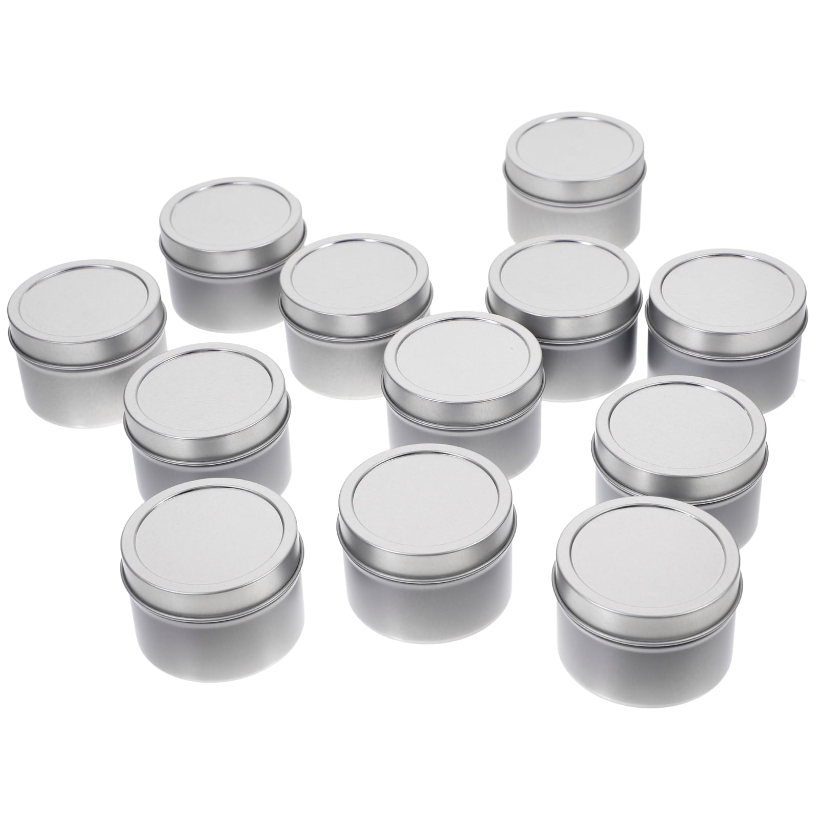 12 Pcs Empty Candle Jars Candle Containers Candle Making Jar Scented ...