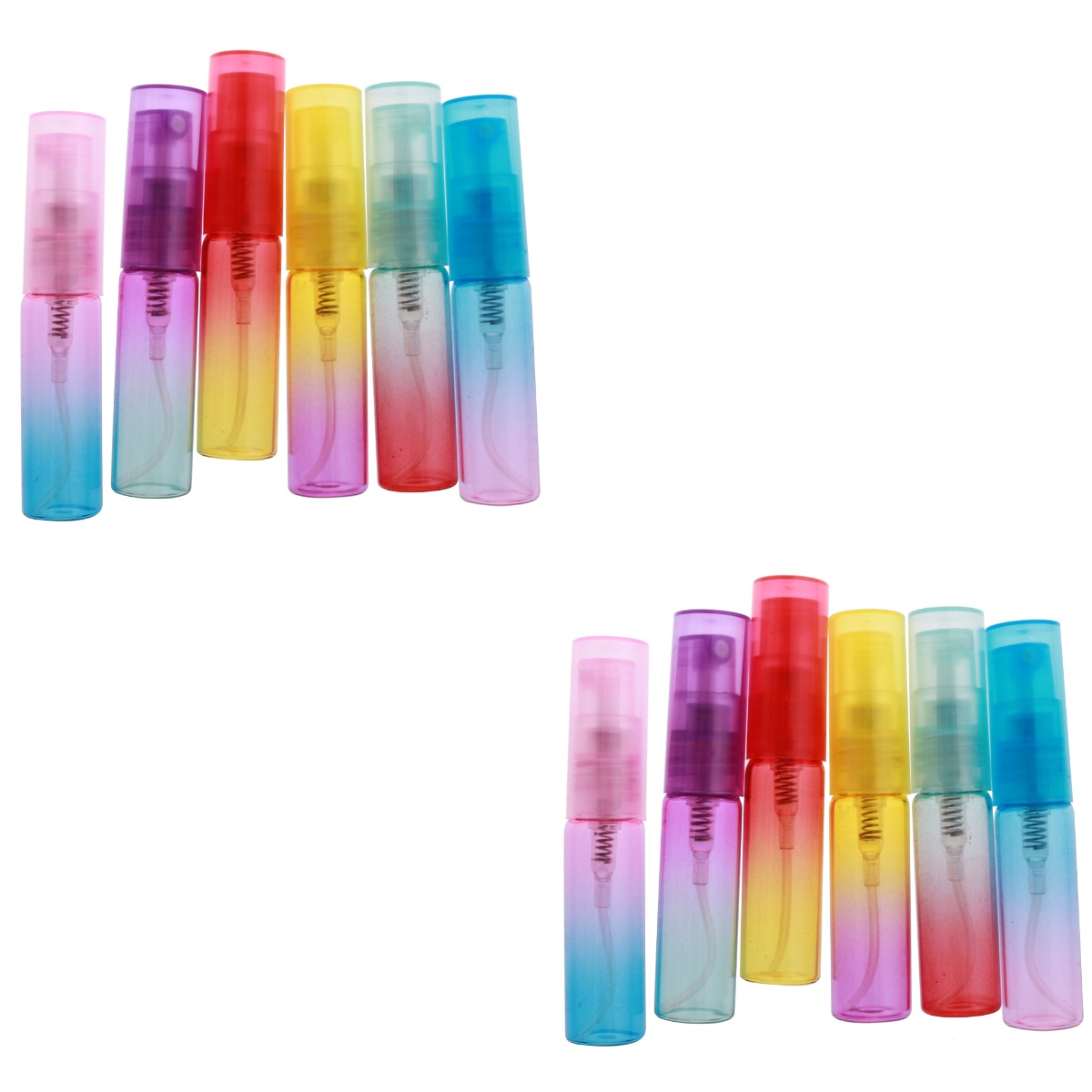 12 Pcs Empty Spray Bottle Fine Mist Bottles Toiletry Containers Alcohol ...