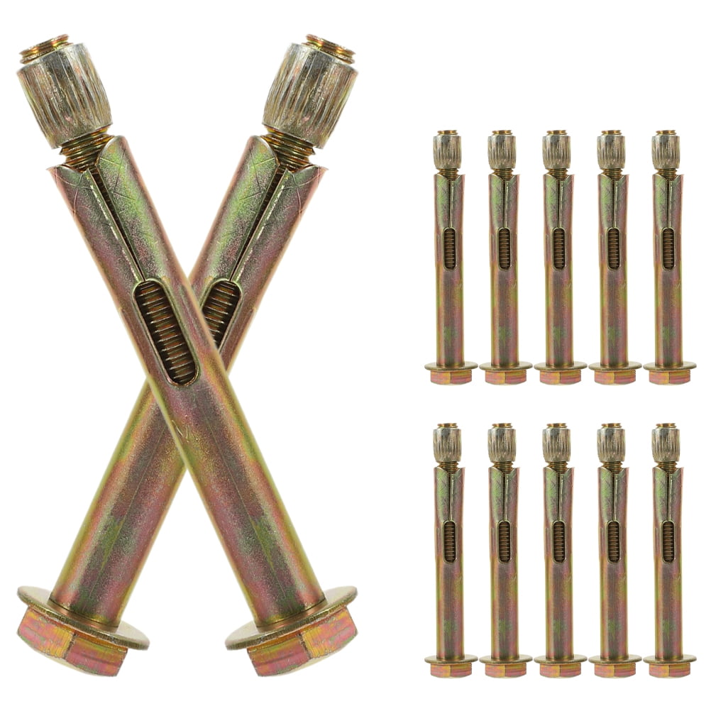 12 Pcs Expansion Bolt Brick Anchors Heavy Duty Wall Anchors Bumps Bolts ...