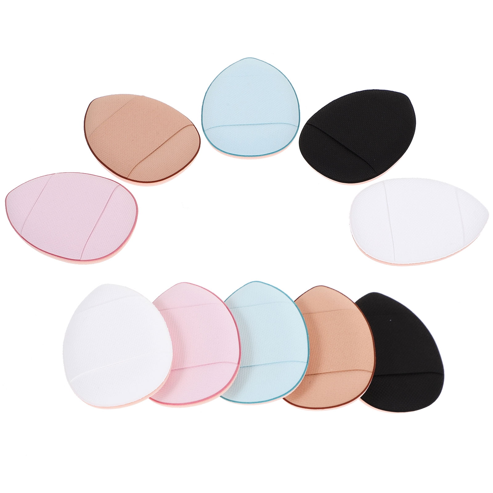 12 Pcs Face Puff Puffs Mini Finger Strap Powder - Walmart.com