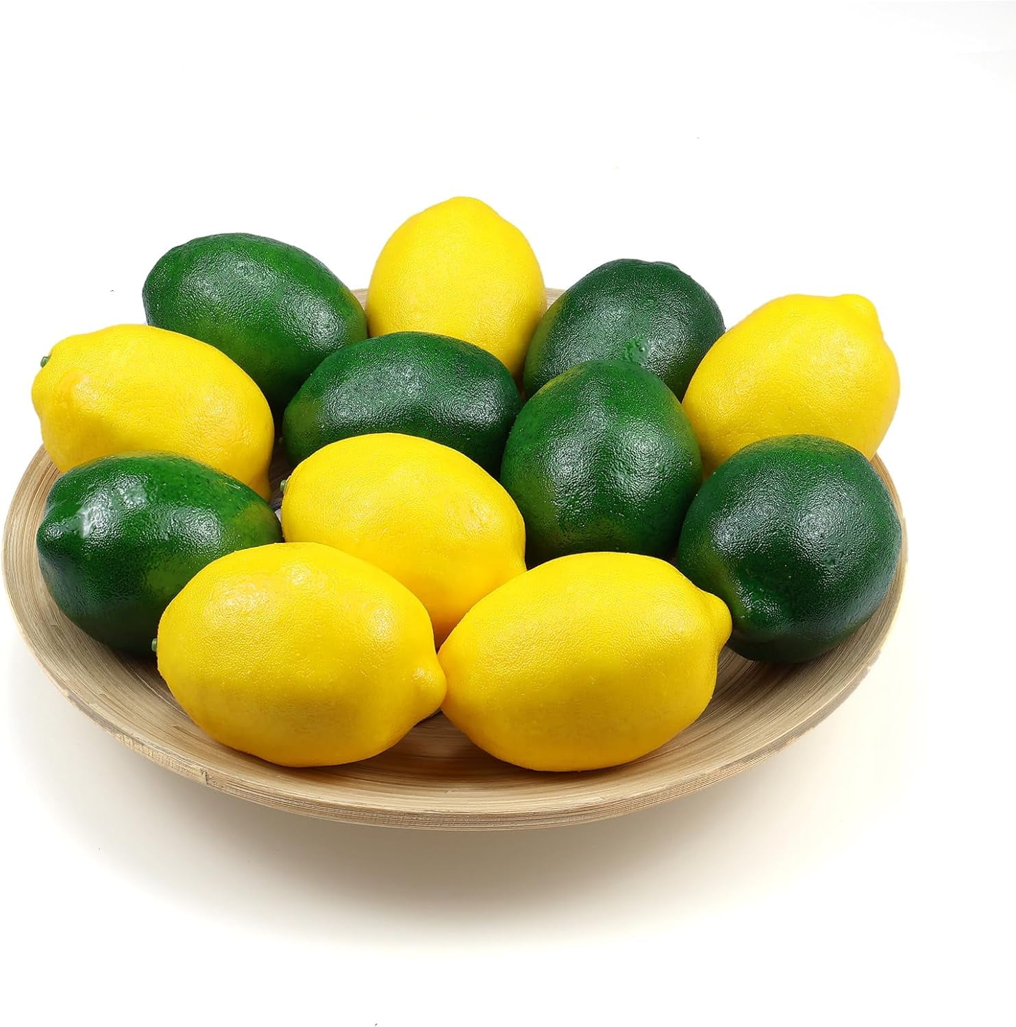 12 Pcs Fake Lemons Pack, Artificial Yellow Lemons for Decoration Craft ...