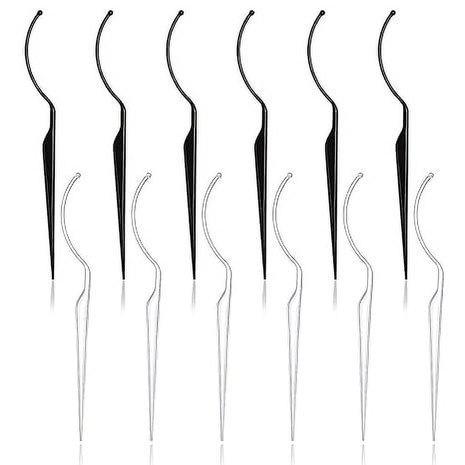 12 Pcs False Eyelashes Display Stick Eyelashes Applicator Tool 3D ...