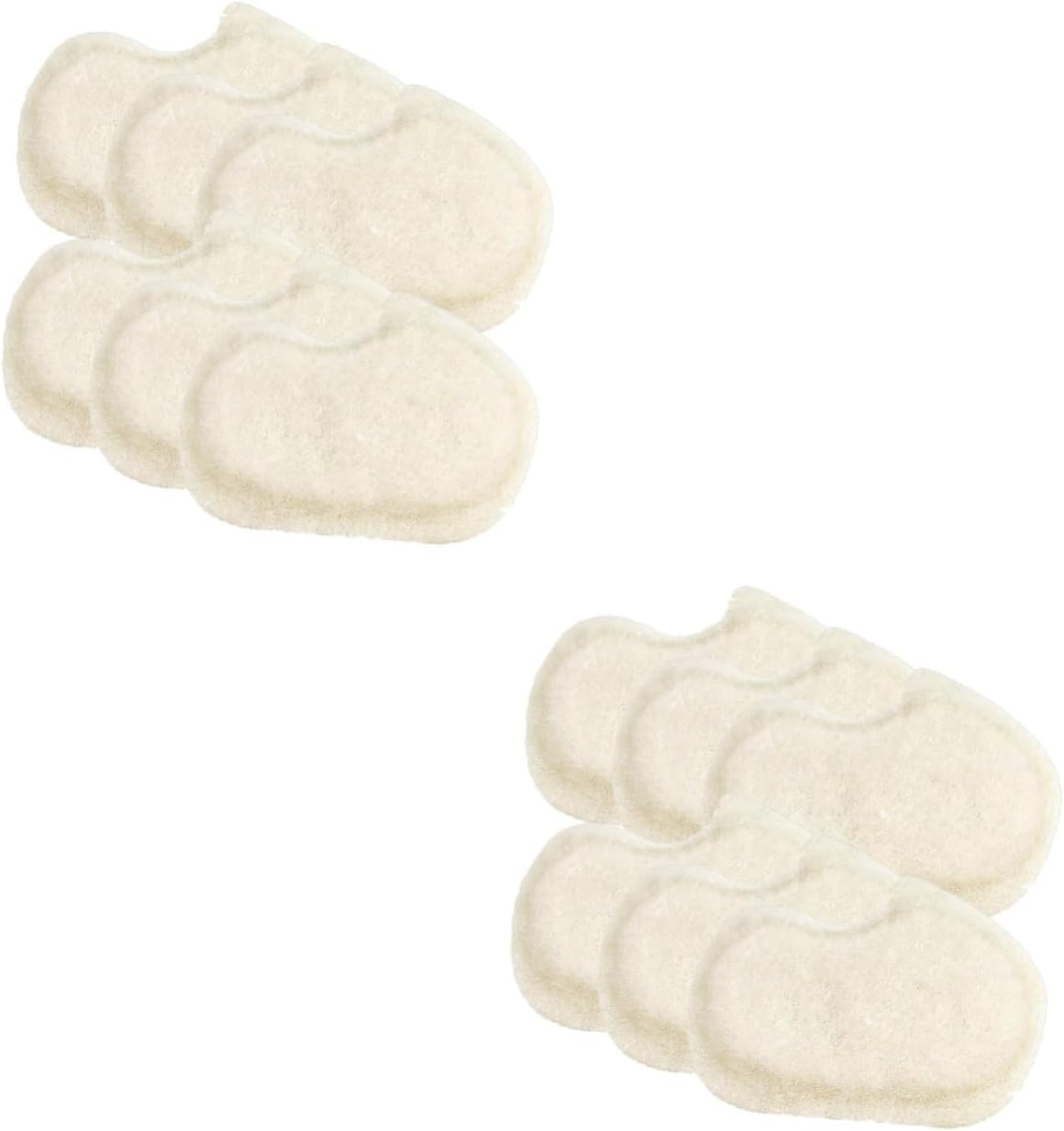 12 Pcs Felt Forefoot Pad Metatarsalgia Foot Pads Shoe Insole Bunion ...
