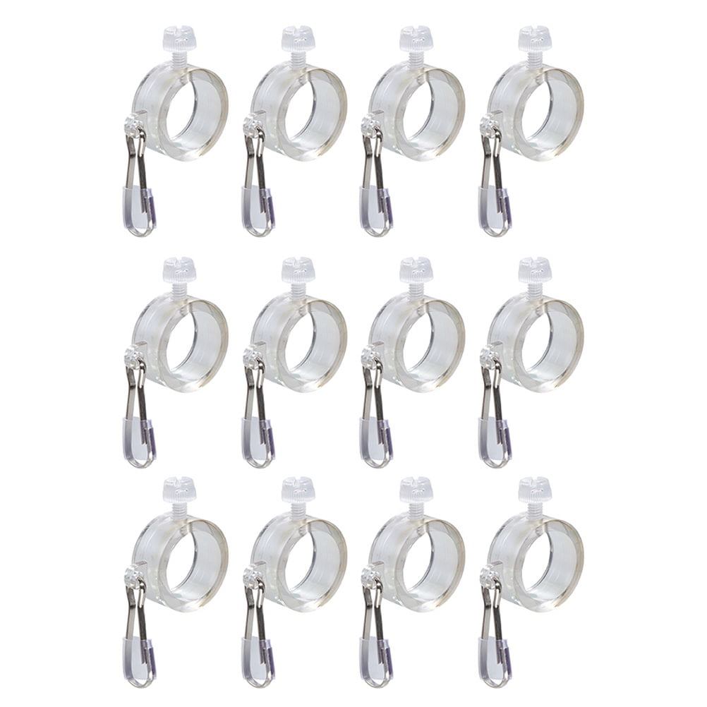 12 Pcs Flagpole Parts Installation Ring Attachments Connectors ...