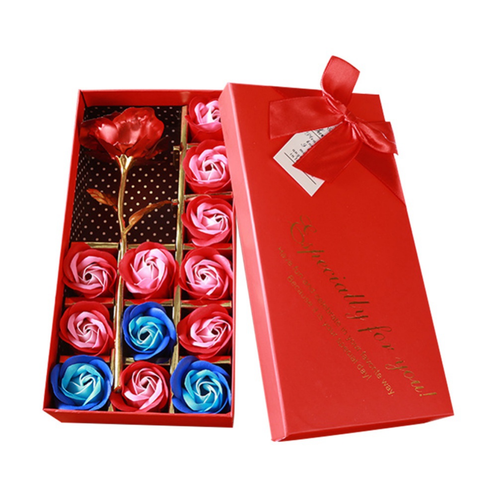 12 Pcs Floral Scented Bath Soap Rose Flower Petals, Plant Essential Oil ...