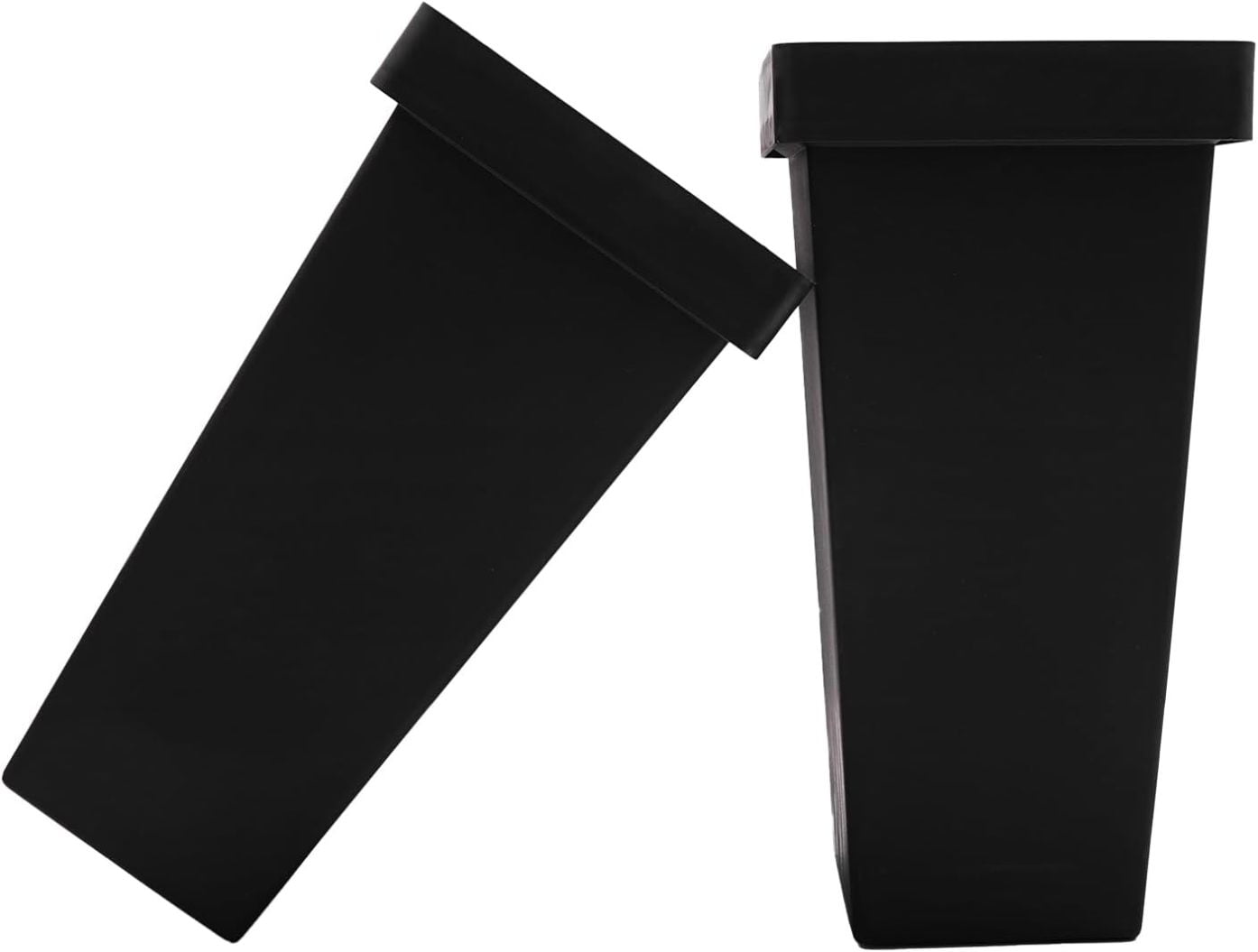 12 Pcs Flower Buckets 13.4 Inch Plastic Floral Bucket Indoor Taper V ...