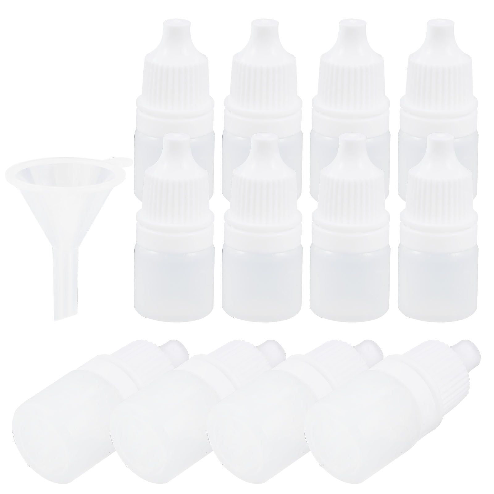 12 Pcs Foam 3ml White Empty Squeezable Dropper Bottle - Walmart.com