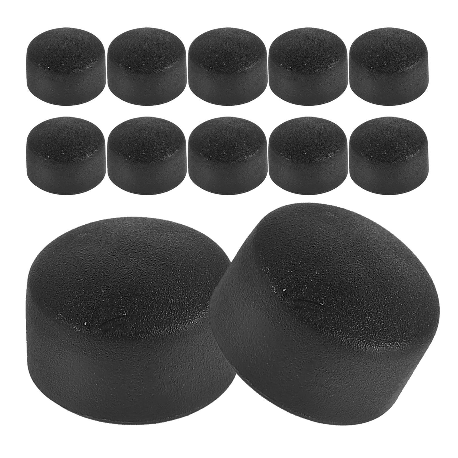 KALLORY 12Pcs Foosball Table Pole End Caps Plastic Replacement Parts ...