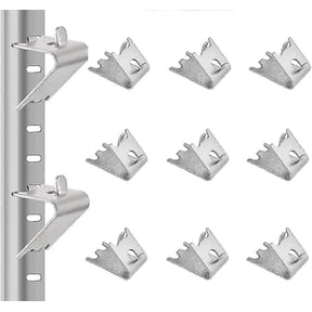 Refrigerator Shelf Clips and Support Brackets for Secure Storage