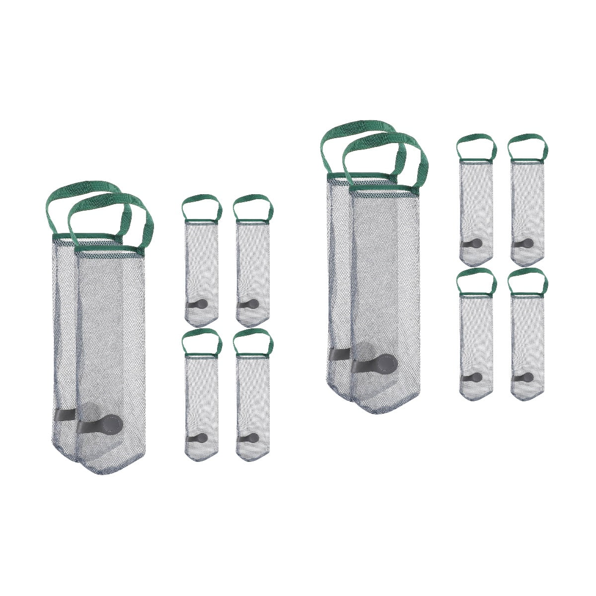 12 Pcs Fruit and Vegetable Hanging Bag Onion Ginger Storage Bag ...