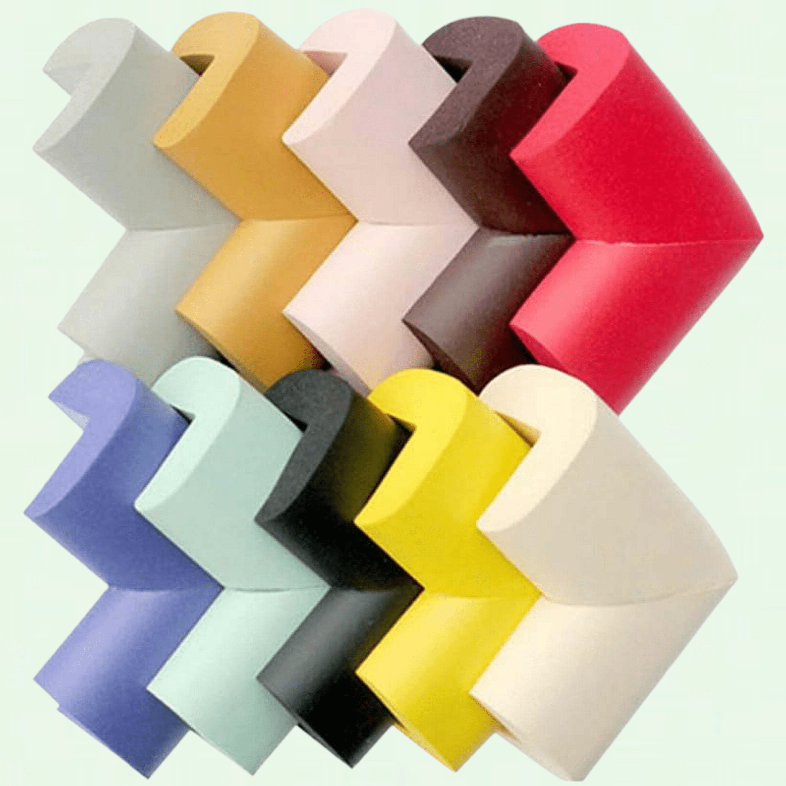 12 Pcs Furniture Table Edge & Corner Guard - Extra Thick Premium Bumper ...