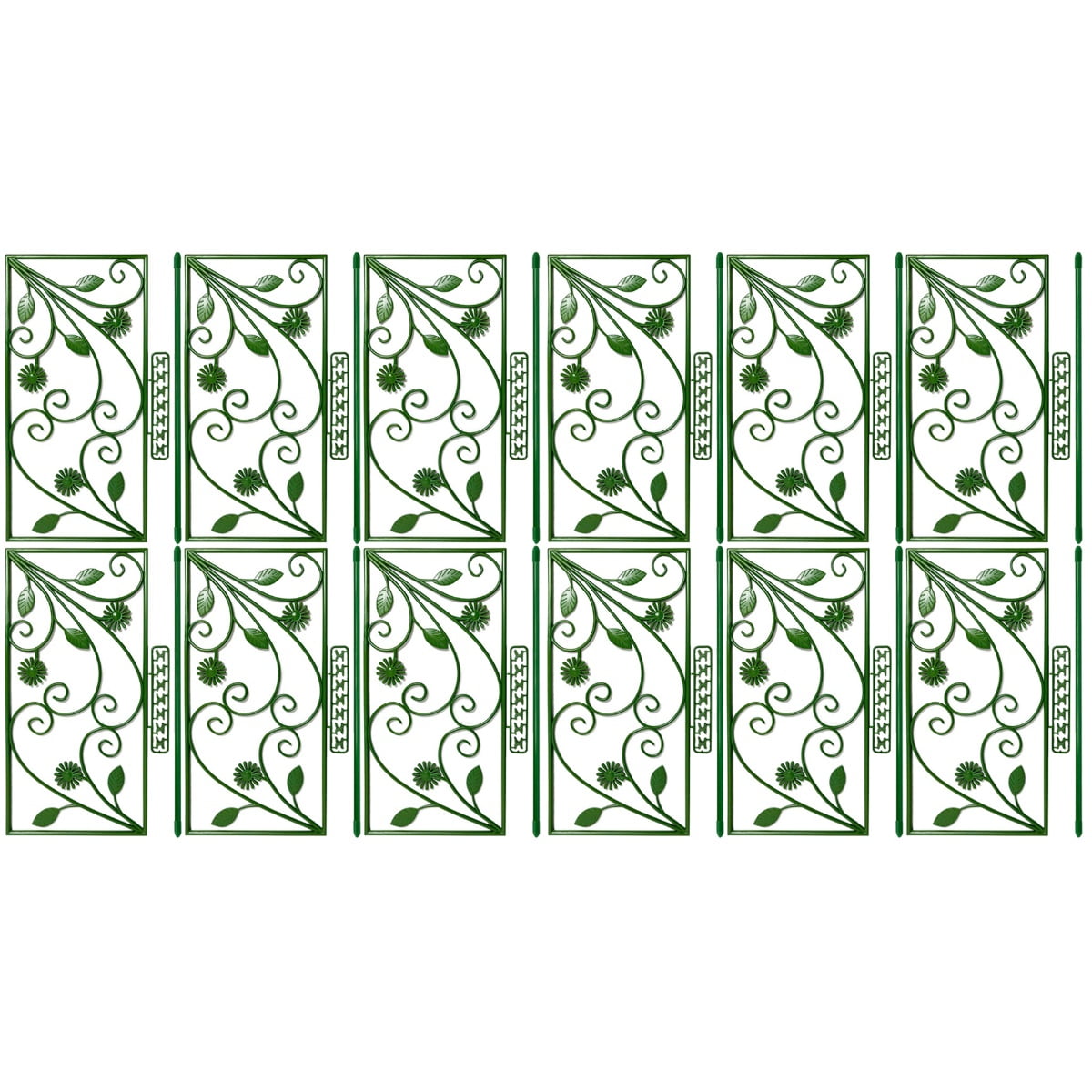 12 Pcs Garden Trellis Indoor Plant Trellis Flower Trellis Plant Support ...