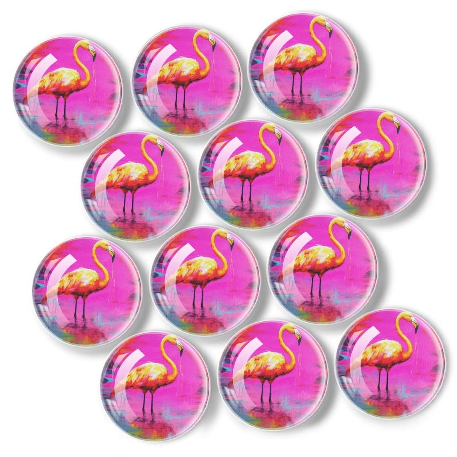 12 Pcs Glass Refrigerator Magnet Magnetic Fridge Sticker,Decor for ...