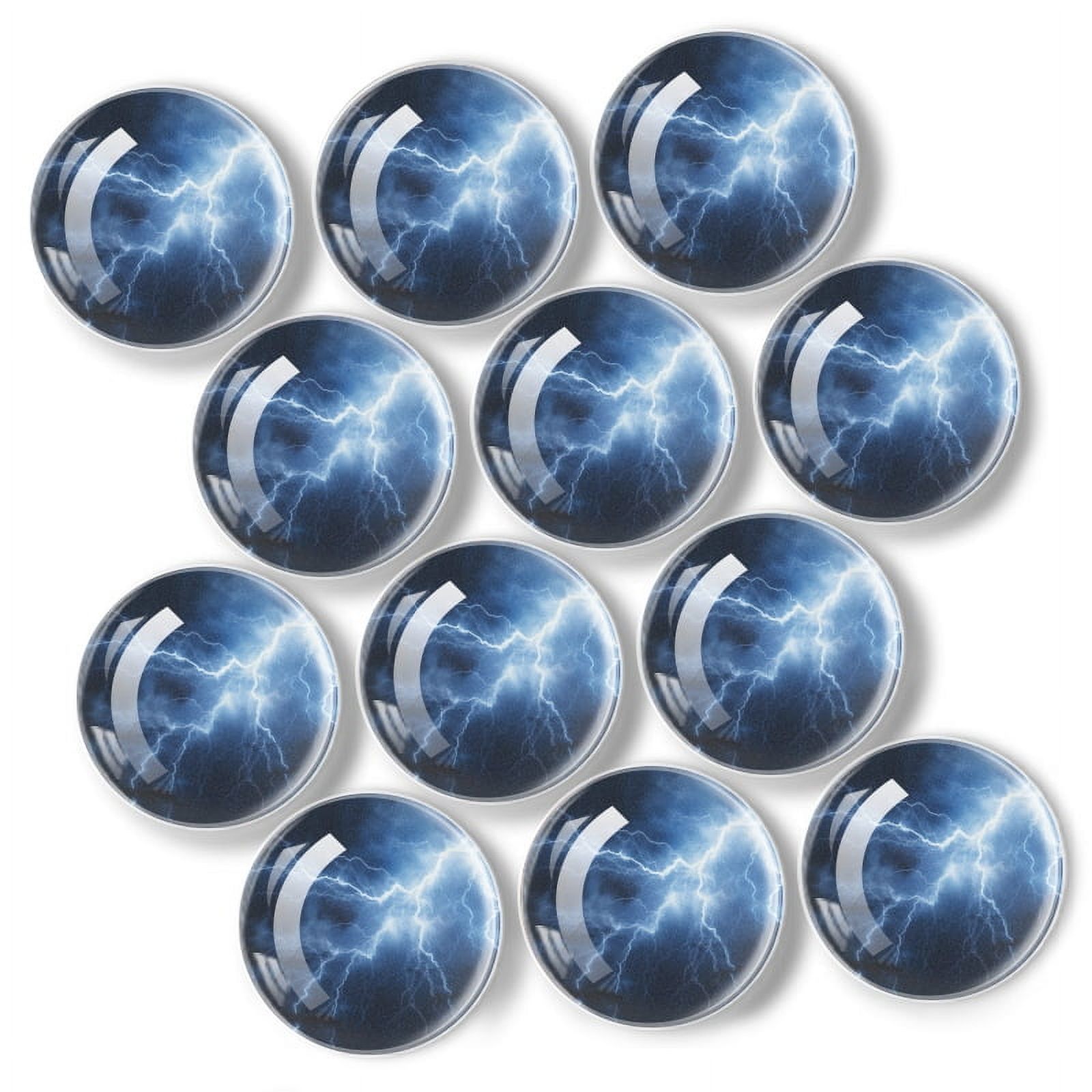 12 Pcs Glass Refrigerator Magnet Magnetic Fridge Sticker,Decor for ...