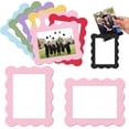 12 Pcs Graduation Scalloped Magnetic Picture Frame for Refrigerator 4 x ...