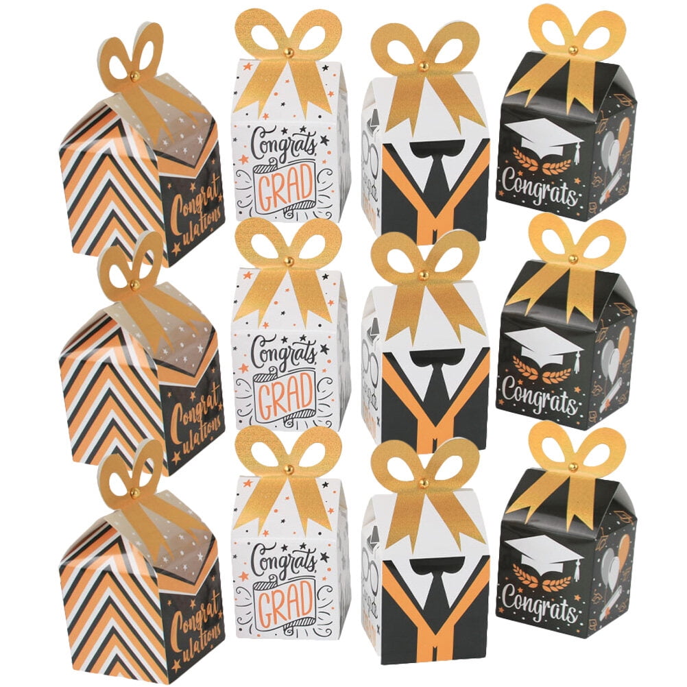 12 Pcs Graduation Season Candy Box Kindergarten Gifts Party ...