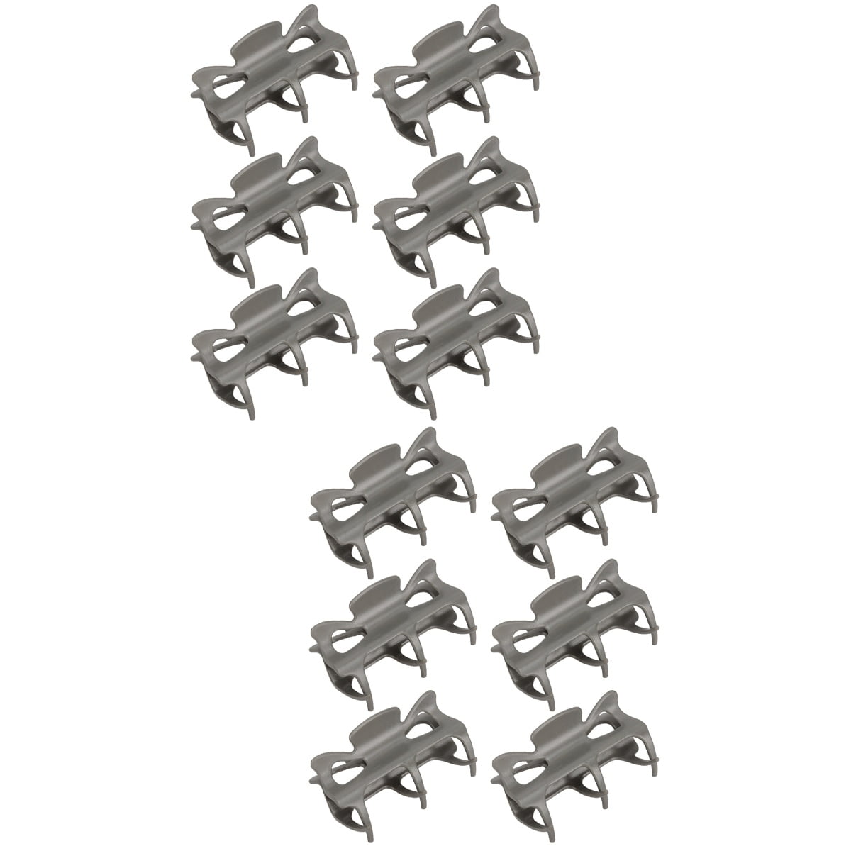 12 Pcs Hair Curling Iron Curler Claw Clip Hot Curler Securing Clip Perm ...