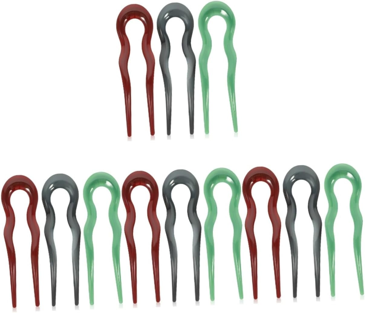 12 Pcs Hairpin Bobby Pin Barrettes for Thick Hair Vintage Hair Clips ...