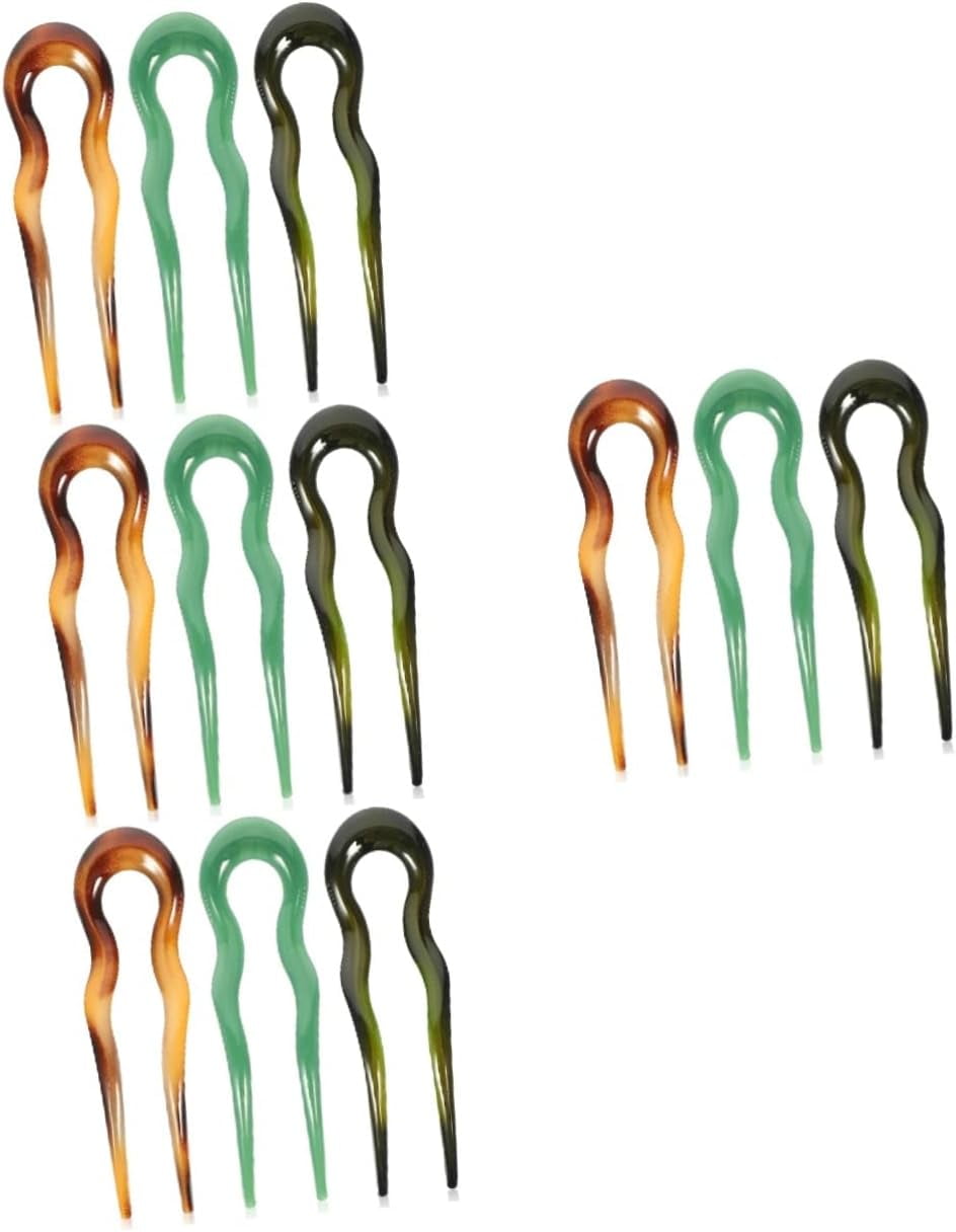 12 Pcs Hairpin Hair Barrettes for Women Decorative Hair Clips French ...