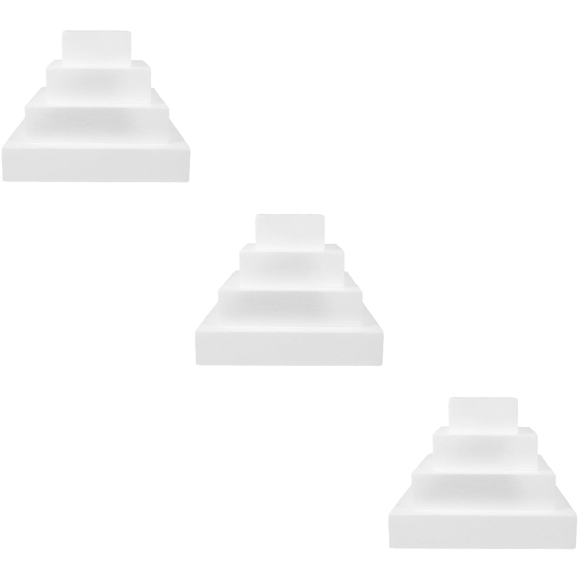 12 Pcs Handcrafted Fake Cakes Multi-function Cake Dummies Reusable Cake ...