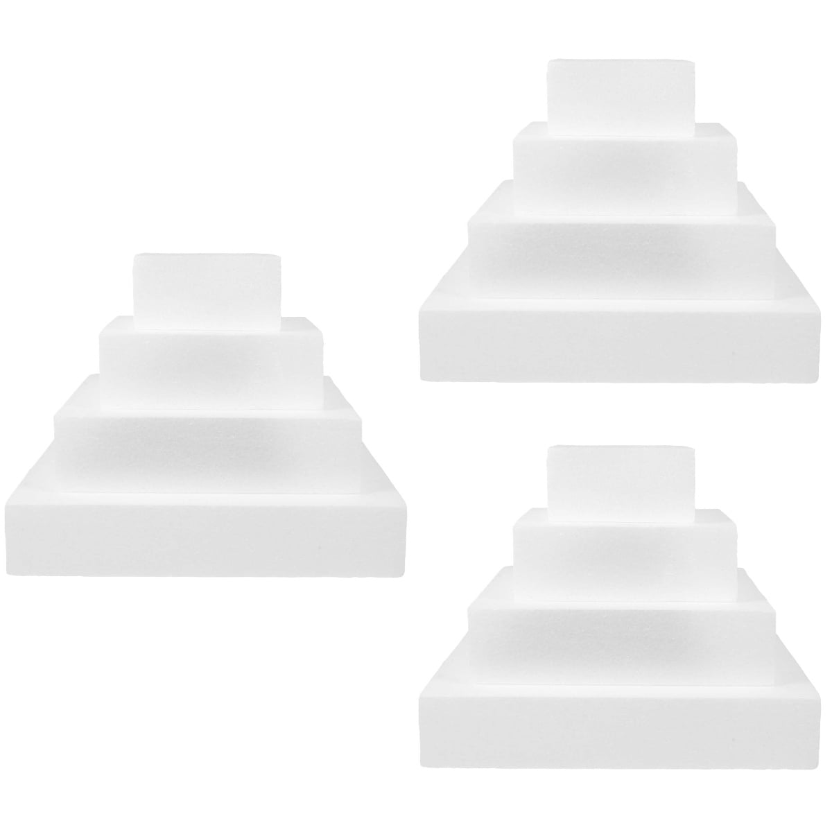 12 Pcs Handcrafted Fake Cakes Multi-function Cake Dummies Reusable Cake ...