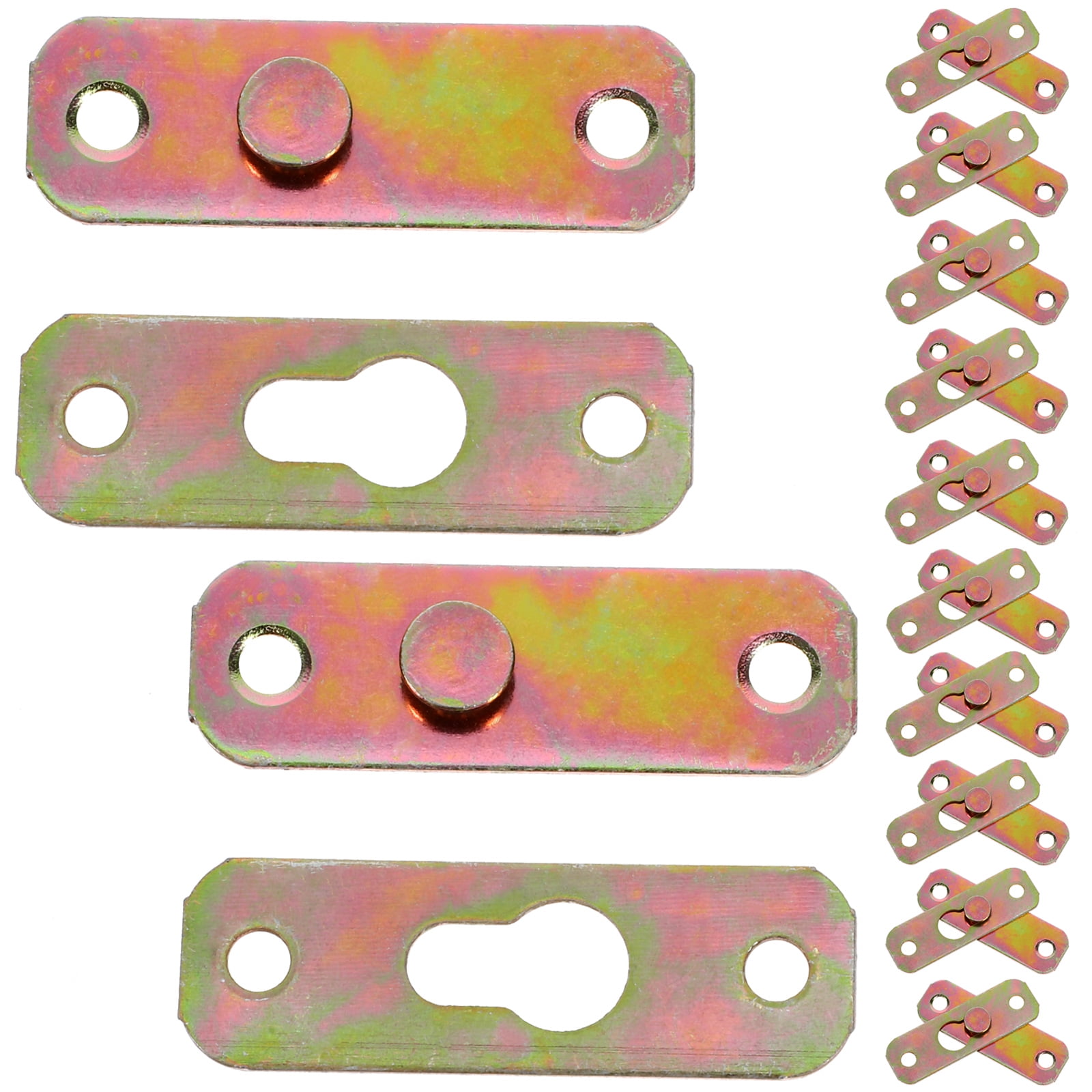 12 Pcs Hanging Picture Frames Mirror Hooks Photo Corner Brace Fixing ...