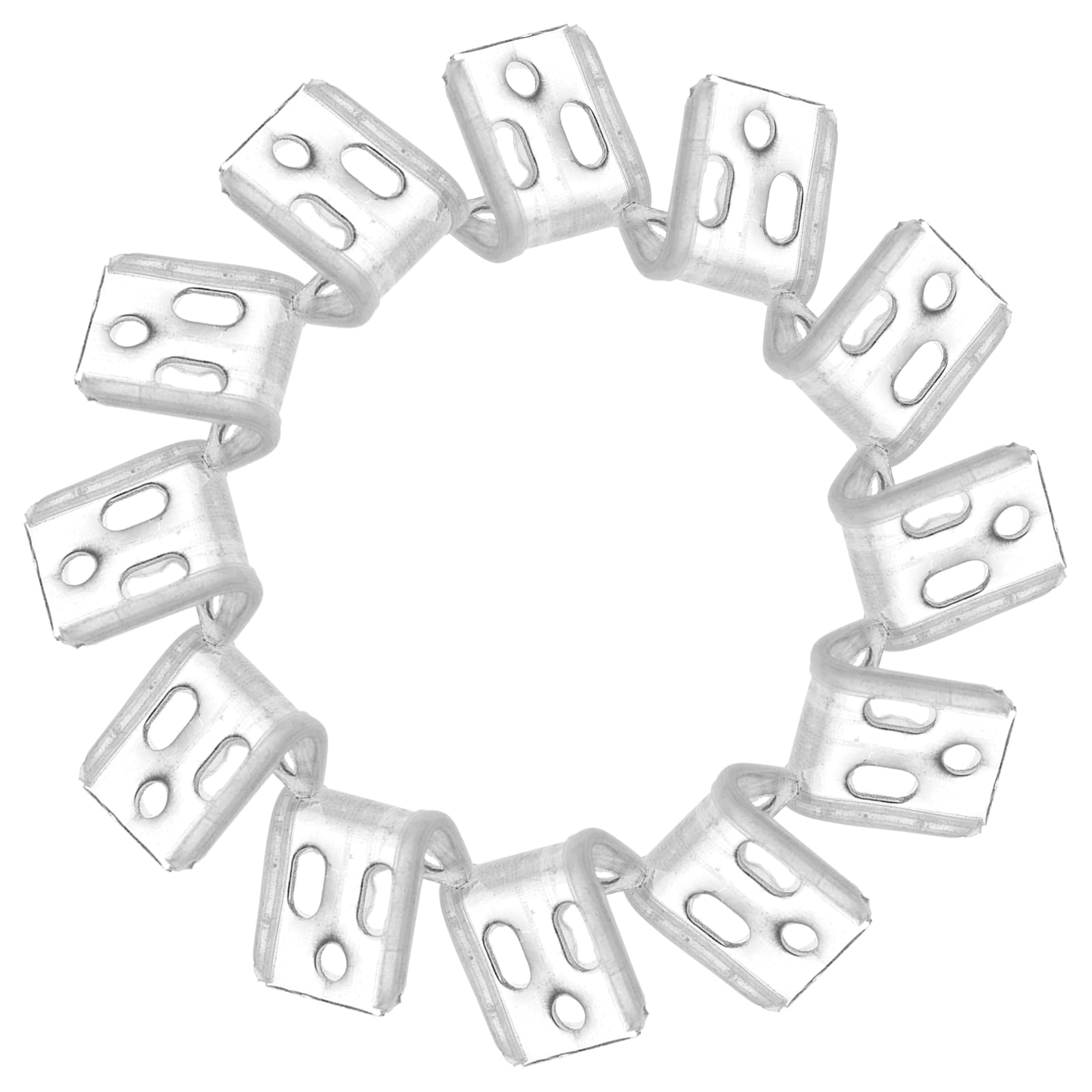 12 Pcs Hardware Sofa Spring Clip Tension Balance Hook with Rubber ...