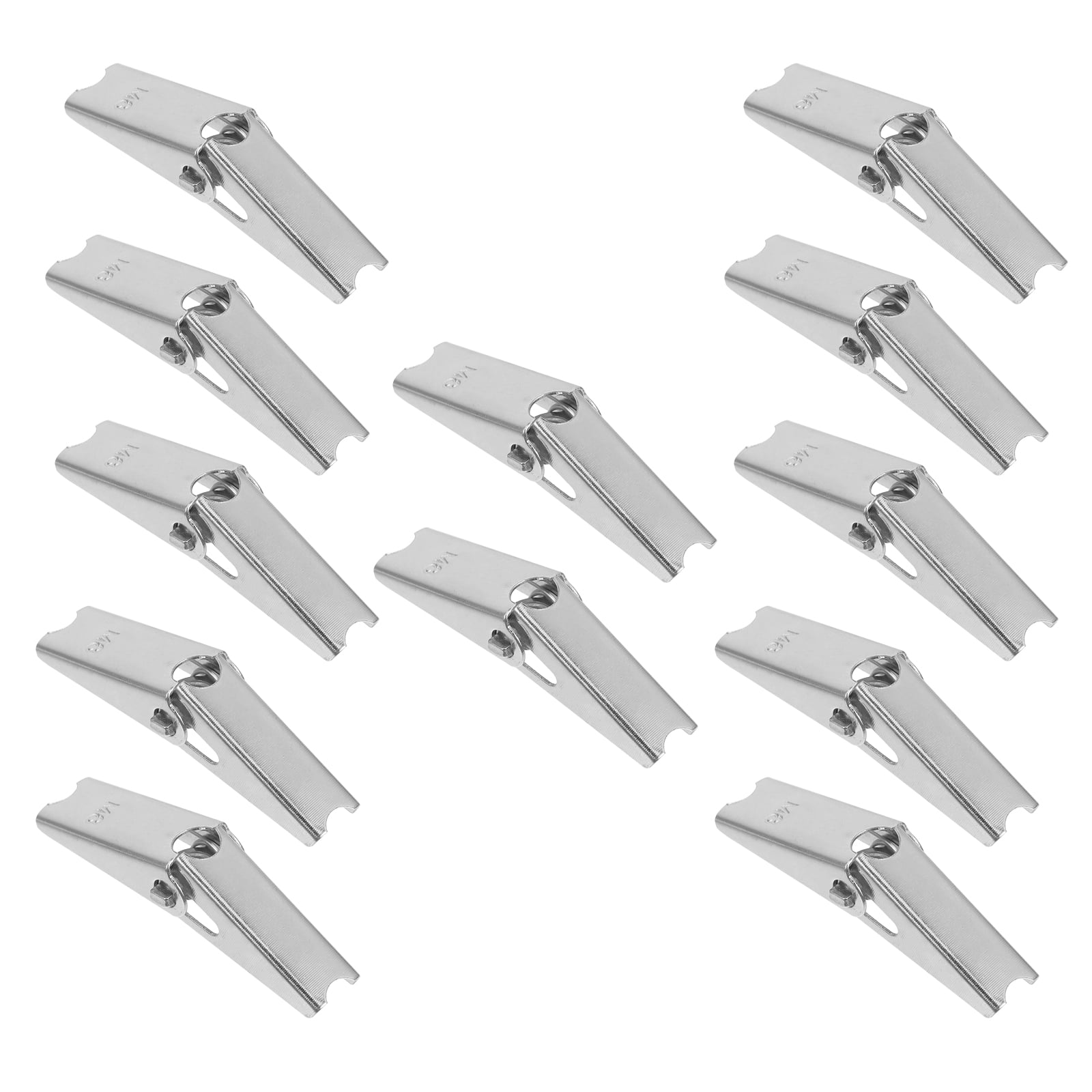 12 Pcs Hardware Toggle Wing Hollow Wall Anchor Toggle Bolt Wing Nut ...