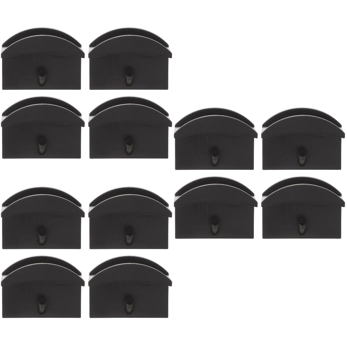 12 Pcs Hat Hook Monitor Desk Stand Caps Hooks Adhesive Wall Hanger ...