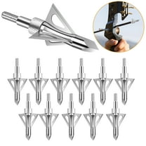 Safari Choice Crossbow Thunderhead Broadheads 100g, 3pc pack (Gold ...