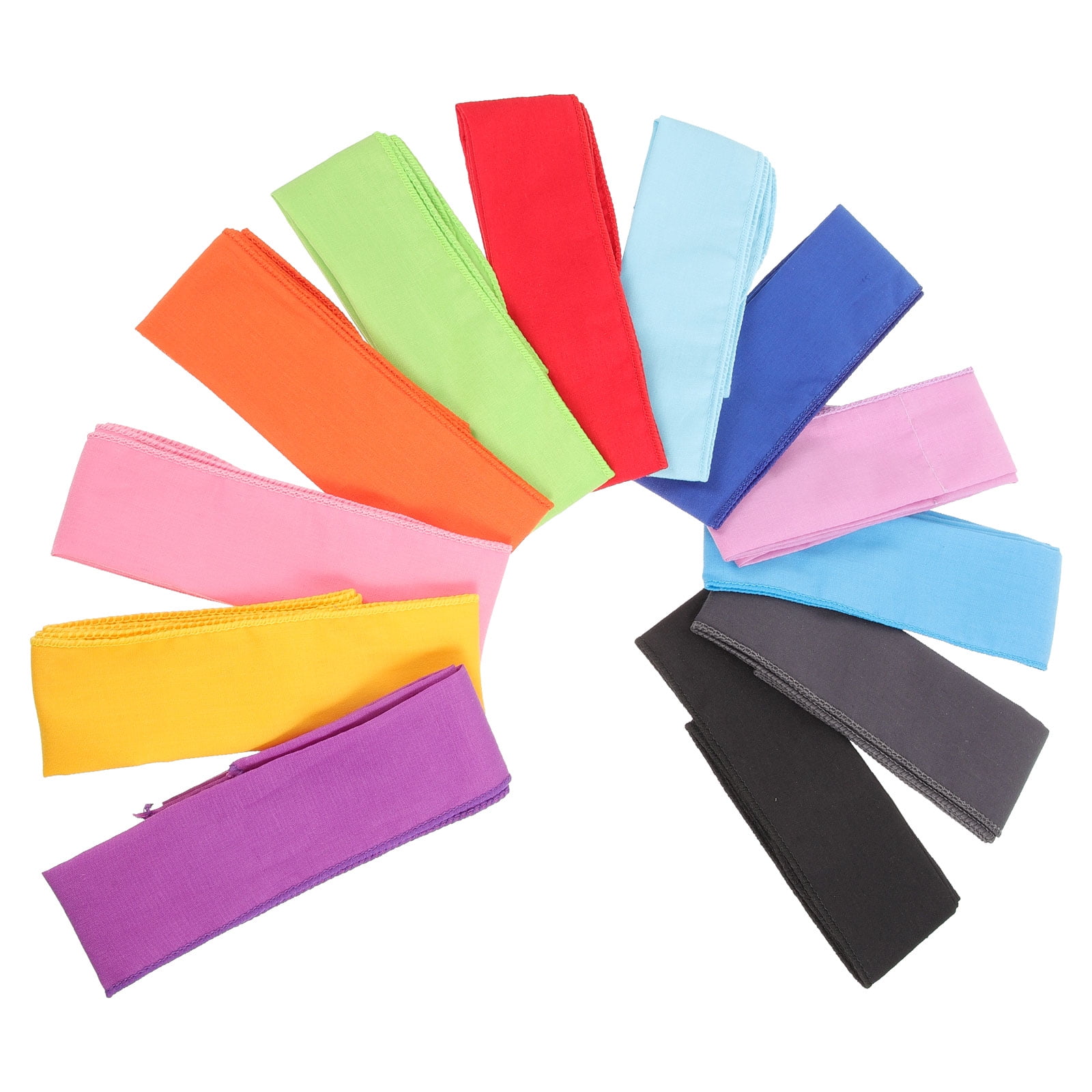 12 Pcs Ice Scarf Outdoor Neck Cooling Wraps Hair The Summer Tie Hike ...