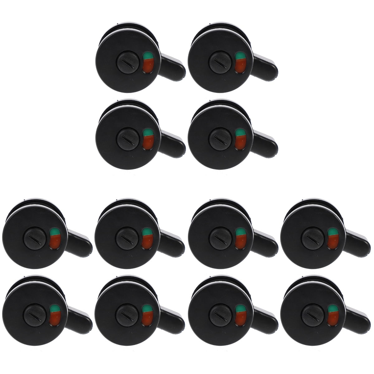 12 Pcs Indicating Door Lock Door Locks Occupied Door Lock Deadbolt ...