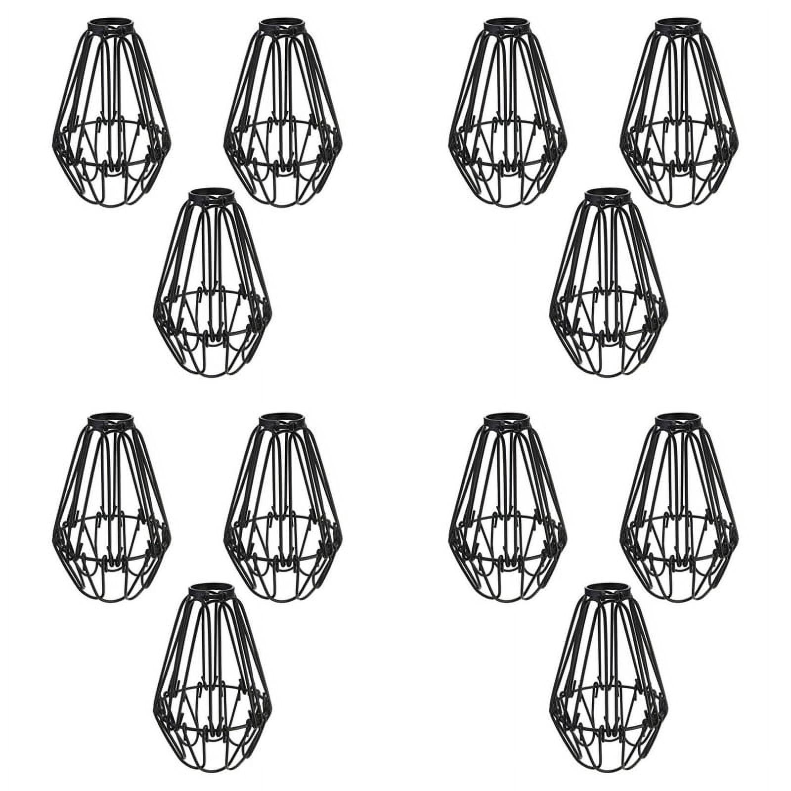 12 Pcs Iron Bulb Guard Lamp Cage, Ceiling Fan and Light Bulb Covers ...