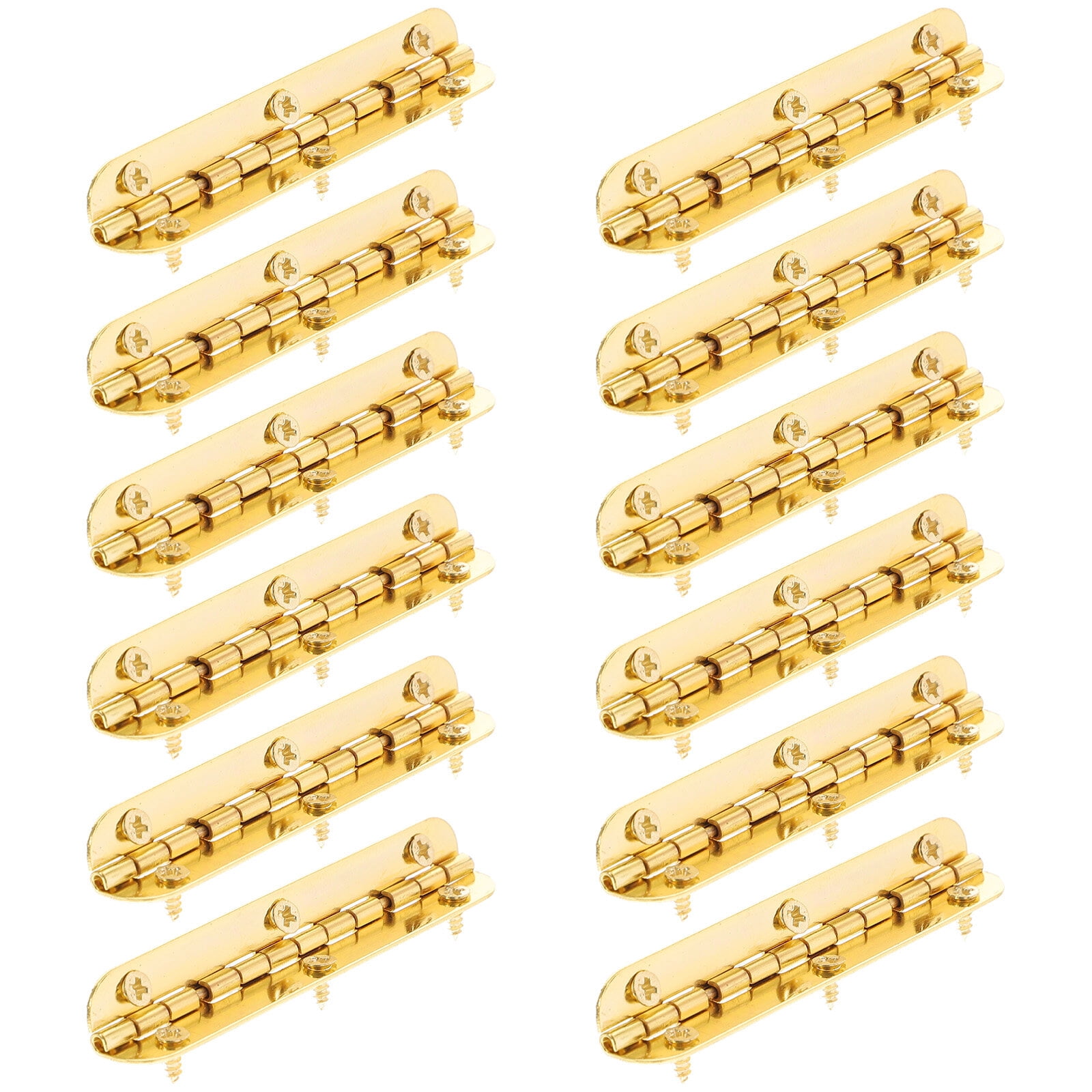 12 Pcs Jewelry Boxes Cabinet Hinges for Caskets Furniture Hardwares ...