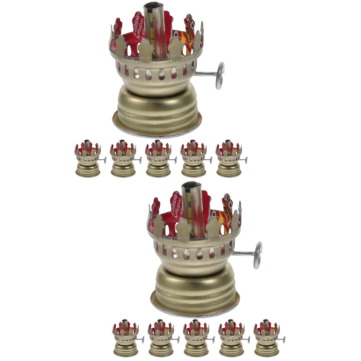 12 Pcs Kerosene Lamp Accessories Wick Oil Lamp Burner Oil Lamp ...