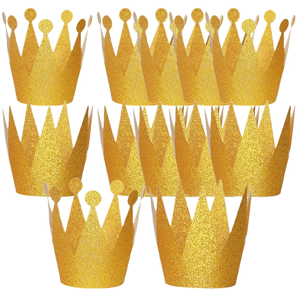 12 Pcs Kids Birthday Crowns Prop The Celebration Decoration - Walmart.com